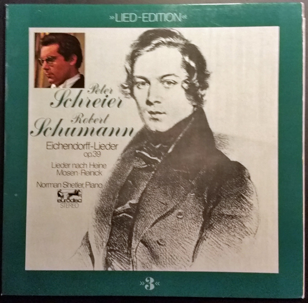 Lübke-Nachlass - LP - Peter Schreier : Lied Edition - Schumann